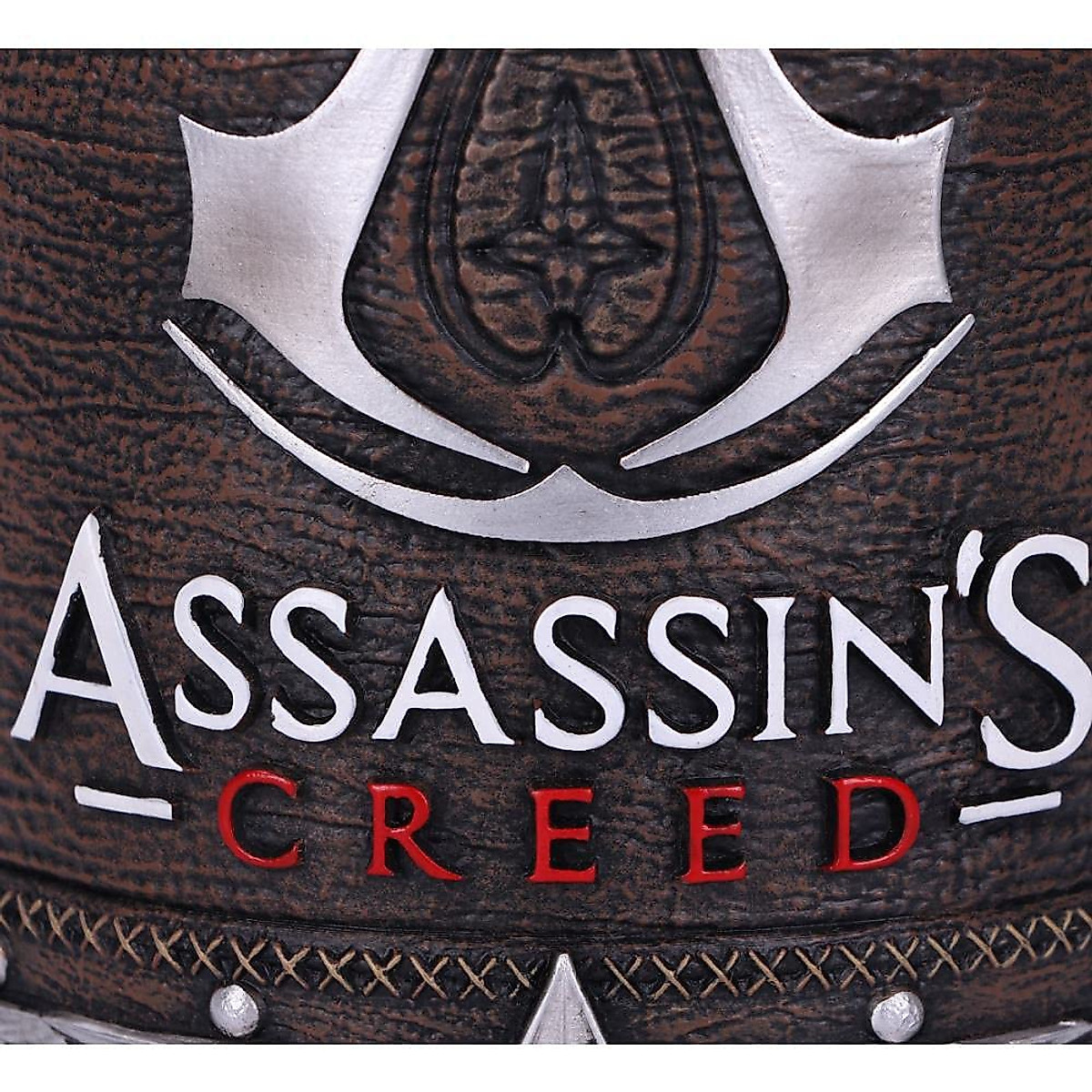 Nemesis Now Video Game Merch Tankard, Hand-Painted Resin Beer Mug, Stainless Steel Removable Insert, Gamer Gifts, 15.5cm - Assassin's Creed The Brotherhood