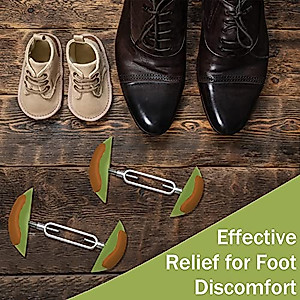 kupnos 1 Pair Mini Shoe Stretchers Women Wide Feet, Non-Slip Adjustable Shoe Widener Expander Shaper for Women Men Width Extender