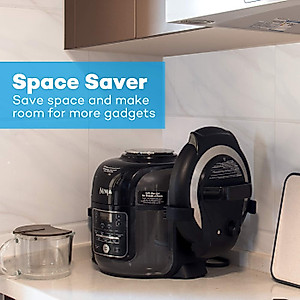 Lid Stand Lid Holder Accessories Compatible with Ninja Foodi Pressure Cooker and Air Fryer 6.5 Quart and 8 Quart, By Sicheer