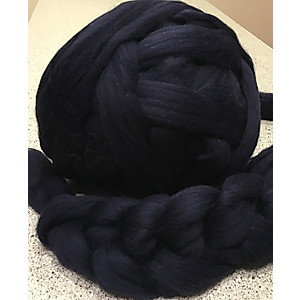 Merino wool yarn - chunky blanket - throw - quilt - yarn for blanket - giant yarn - giant loop - arm knit - wool top roving spinning - mother's day - eastern - cheap - giant knitting - wall hanging