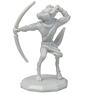 Monster Protectors- 28 Unpainted 1" Hex-Sized Fantasy Mini Figures for Your RPG Dungeon Campaigns