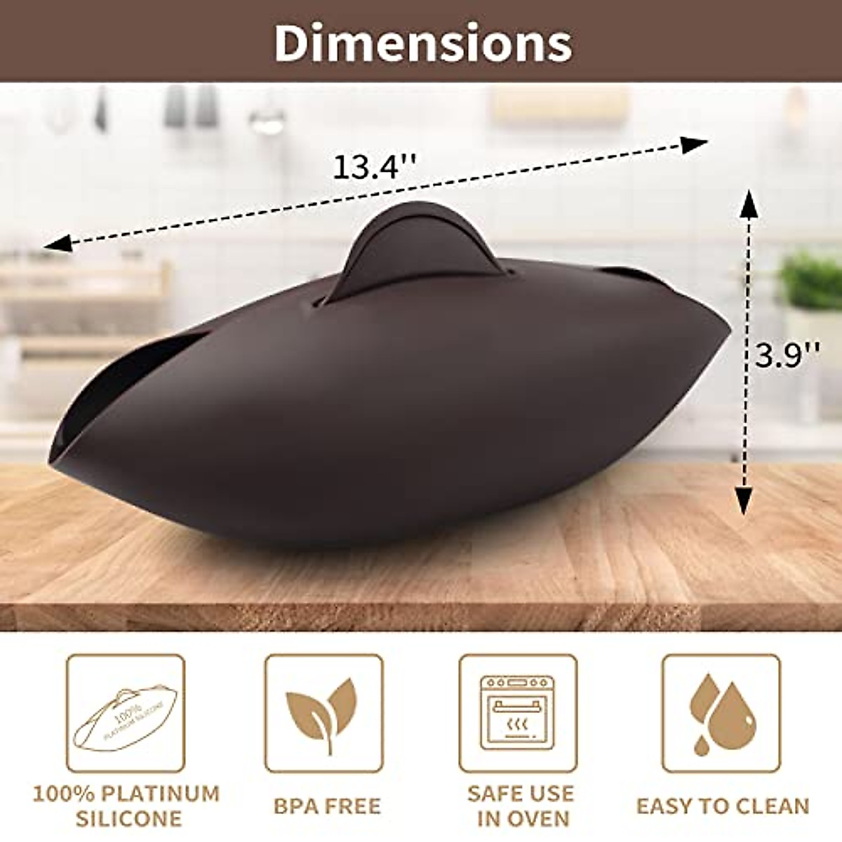 Silicone Bread Maker, Silicone Bread Bowl Loaf Pan for Homemade Baking Bread