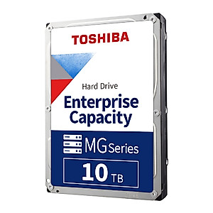 Toshiba 10TB SATA 6 Gb/s MG06ACA10TE HDEPV10GFA51 3.5 Inch FW 4304 512e 256MB 7200 RPM SIE NAS Enterprise Class 24/7 HDD Hard Disk Drive for Dell HP Lenovo Supermicro and Other Systems