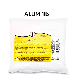 Jacquard Alum - Pretreat Fabrics and Paper Before Marbling - Use as Mordant