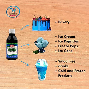 Deiman Artificial Food Flavoring Blue Chewing Gum Concentrate E-15 (4 fl oz)