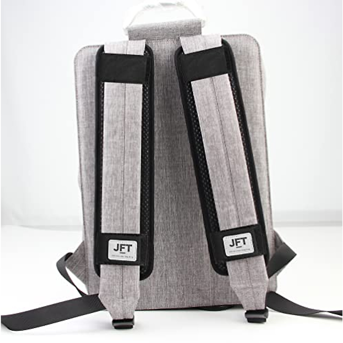 2 Pcs Universal Shoulder Strap Pads Replacement Soft Air Cushion Covers for Car Seatbelt Camera Guitar Bags Backpack - Black