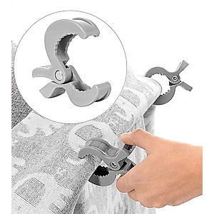 LAPXSNZD 8 Pack Colorful Stroller Clips Pegs to Hook Muslin and Toys Seat Cover Blanket Clips Plastic Universal Clip