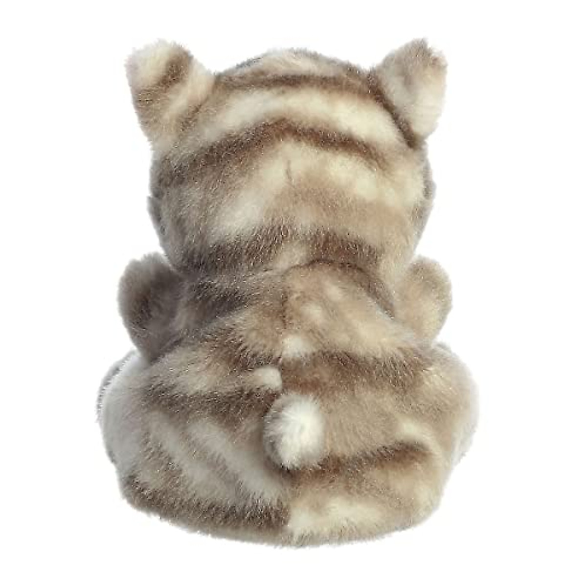Aurora® Adorable Palm Pals™ Silver Kitty™ Stuffed Animal - Pocket-Sized Play - Collectable Fun - Gray 5 Inches
