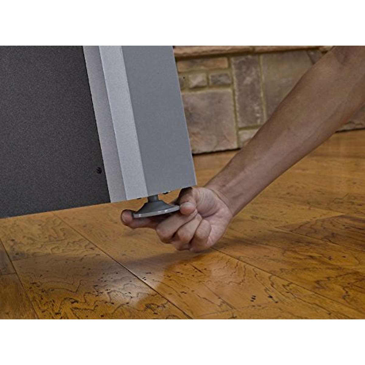 TRIUMPH SPORTS USA Lumen-X Lazer 6’ Interactive Air Hockey Table Featuring All-Rail LED Lighting and In-Game Music