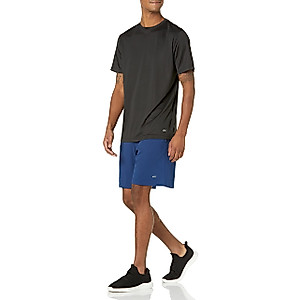 Amazon Essentials T-Shirts For Men, Active Performance Tech, Available in Big & Tall, Pack of 2, Black, X-Large