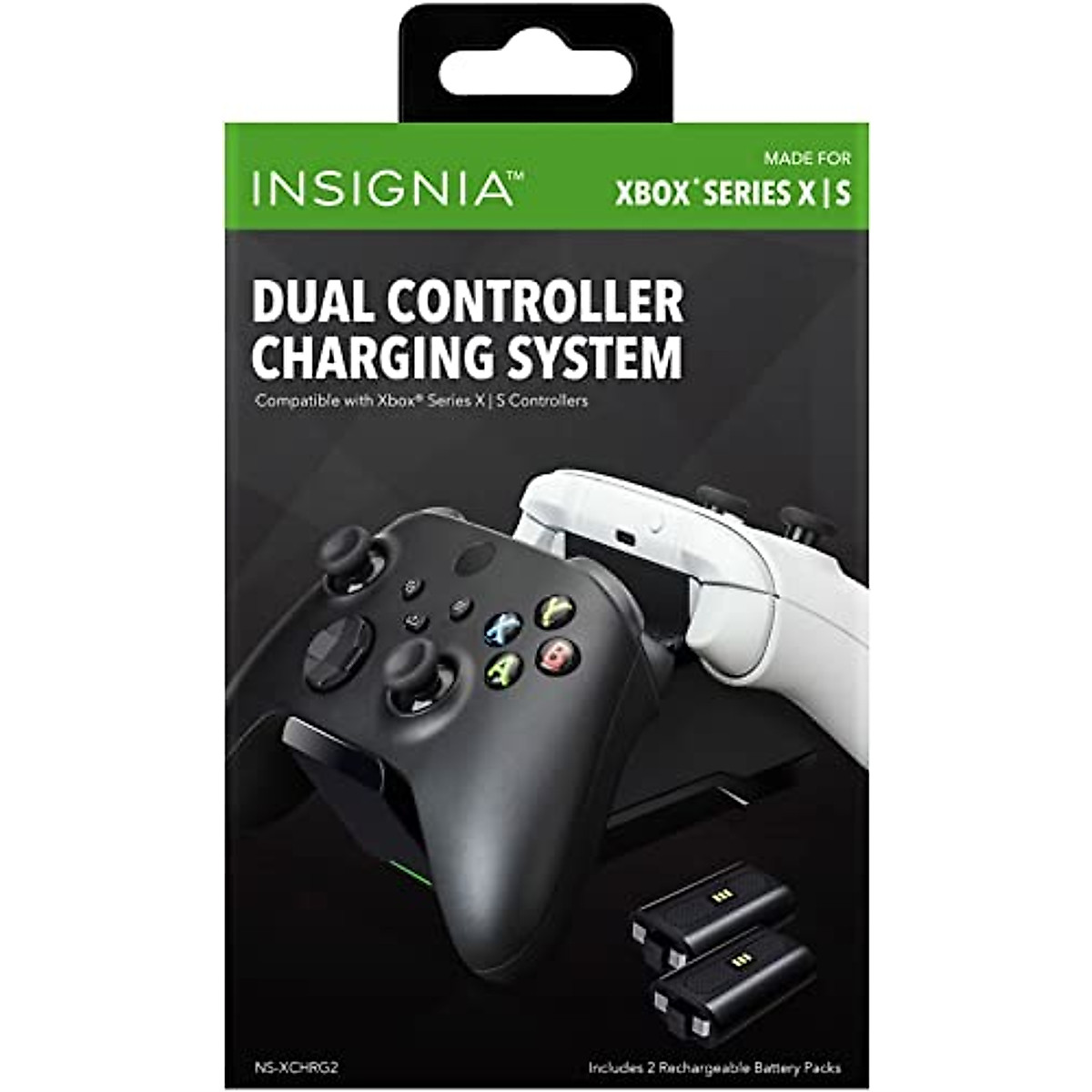 INSIGNIA Dual Controller Charging System for Xbox Series X|S - Black