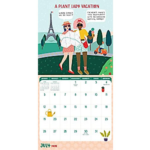 Crazy Plant Lady Mini Wall Calendar 2020