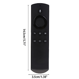 Voice WiFi Remote Controller Replacement PE59CV DR49WK B Remote Control for AmazonFireTV Stick Box Remote Remote Holder for Home Smart Tvs Television Adults Teens Kids