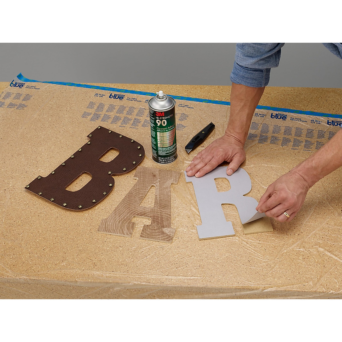 3M Hi-Strength Spray Adhesive 90, 14.6 oz.