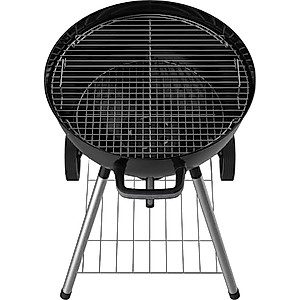 Nexgrill Premium Charcoal Grill, 22" Heavy Duty Charcoal Kettle Grill, Outdoor Cooking, Camping Patio, Backyard, Tailgating, Black (22 Inches Original)