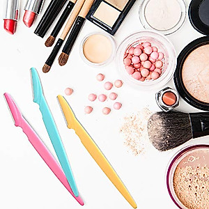 FEPITO Eyebrow Razor Shaper Shavers Trimmers for Women and Men Face Hair Removers Multipurpose Exfoliating Face Razor