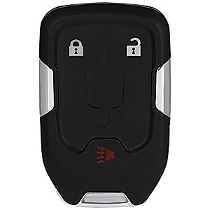 SCITOO Keyless Entry Remote Key Fob SHELL CASE Replacement for 3 Buttons Uncut Car Key for GMC Terrain 2018-2019 1pc FCC 1551A-AA HYQ1AA