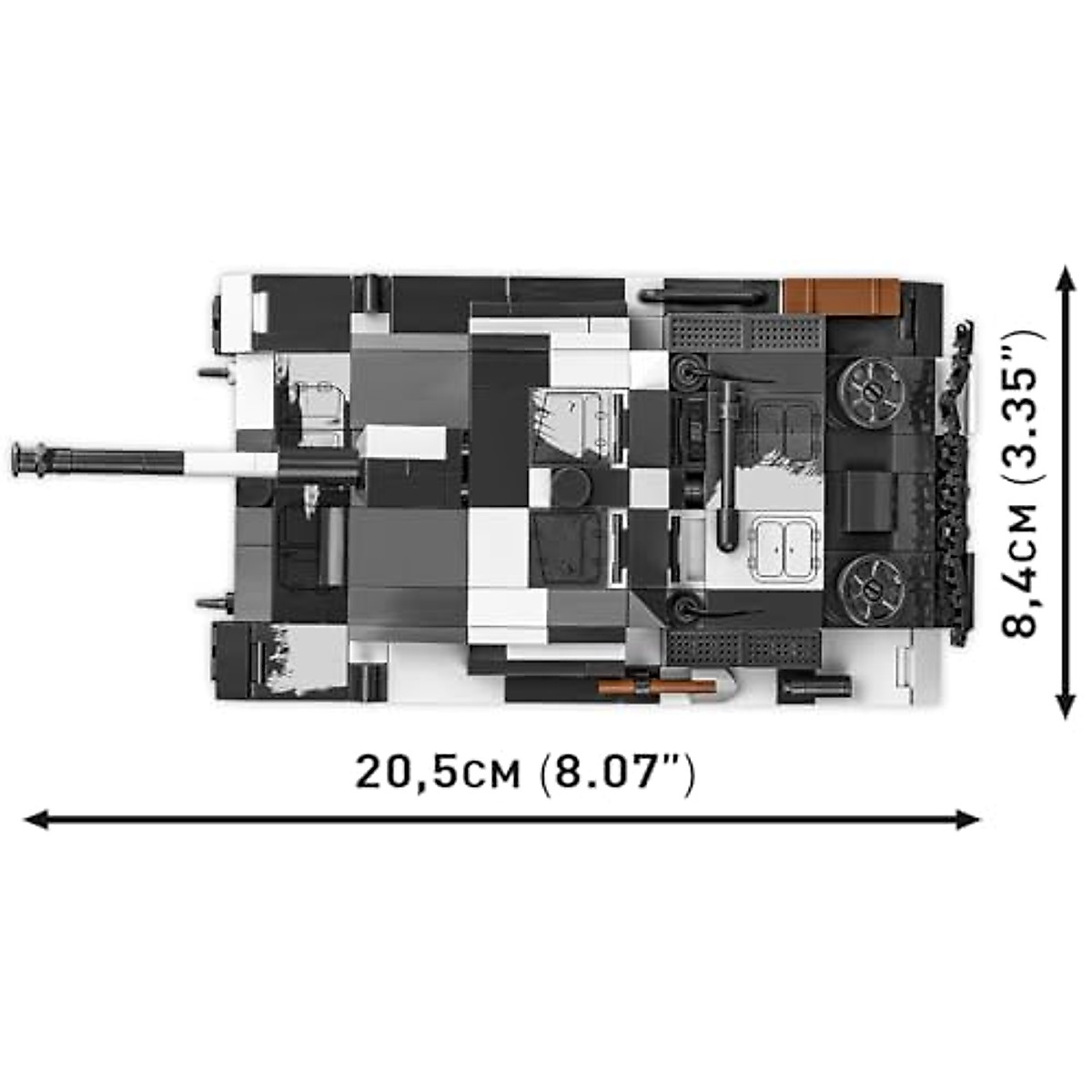 COBI Historical Collection WWII STUG III Ausf. F/8 & Flammpanzer (2-in-1)