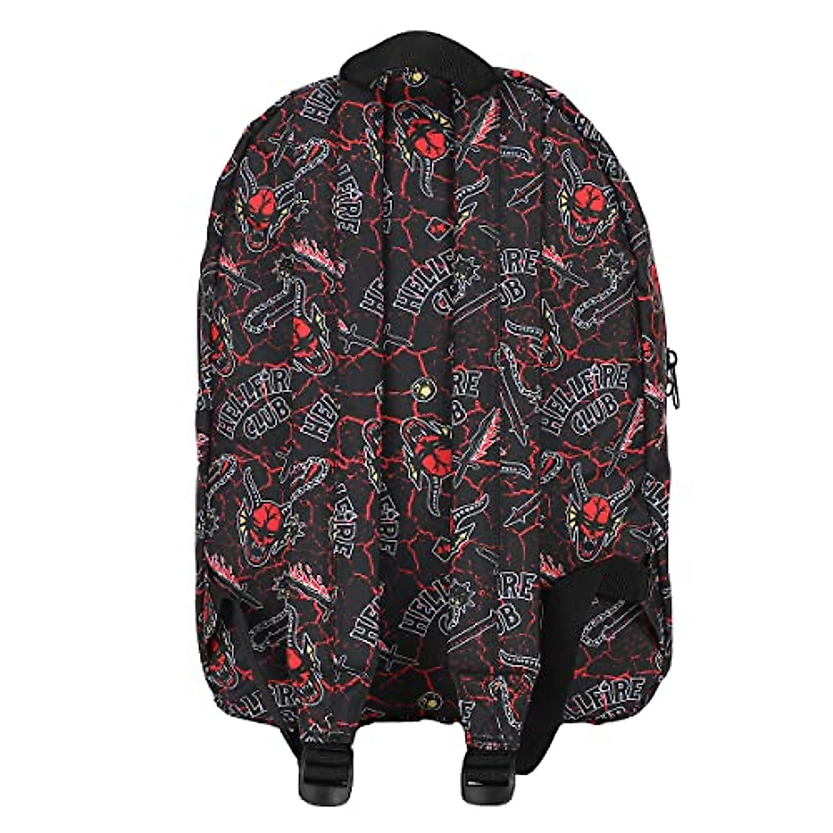 Bioworld Stranger Things Hellfire Club AOP Black Laptop Backpack