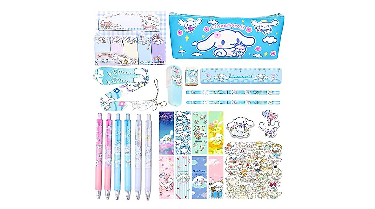 Cute Cartoon School Supplies Gift Set for Kids