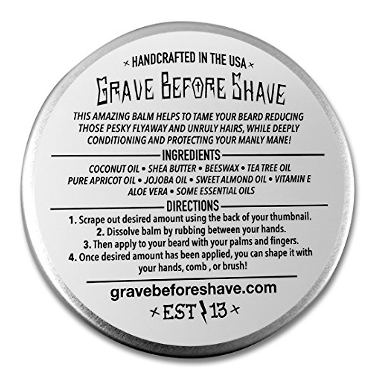 GRAVE BEFORE SHAVE™ Beard Care Pack (Cigar Vanilla Blend)