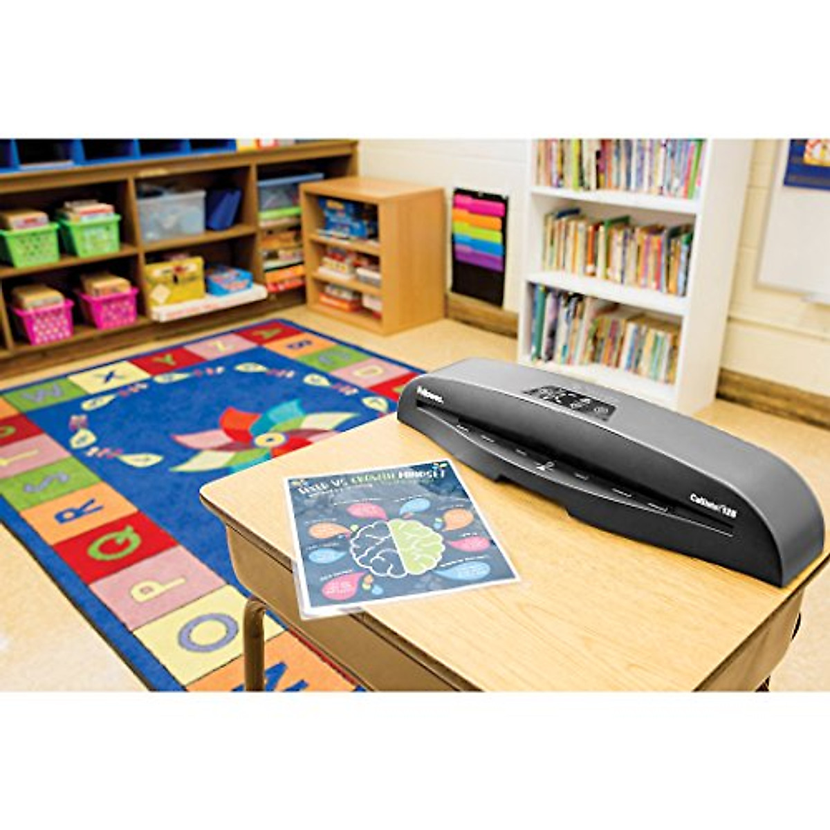 Fellowes Callisto 125 Laminator, 12.5-Inch (57291), Silver/Black