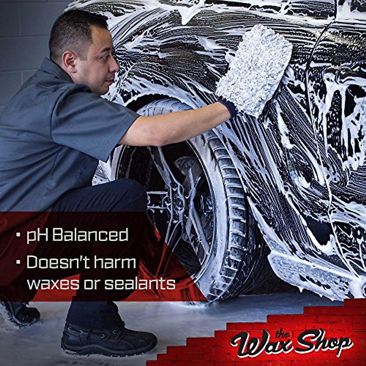 the Wax Shop 50961 Cherry Snow Foam Car Wash Detergent-16oz, 16. Fluid_Ounces