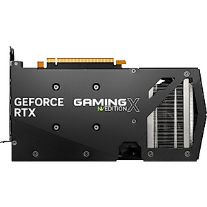 MSI Gaming GeForce RTX 4060 8GB GDRR6 Extreme Clock: 2610 MHz 128-Bit HDMI/DP Nvlink TORX Fan 5.0 Ada Lovelace Architecture Graphics Card (RTX 4060 Gaming X NV Edition 8G)