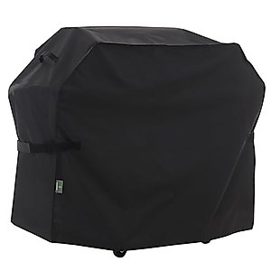 F&J Outdoors Waterproof Anti-UV 3-4-5-6 Burner (+1 Side Burner) Gas BBQ Grill Cover, 63Wx27Dx47H in