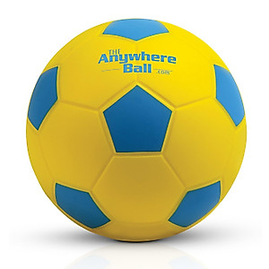 Kids Foam Soccer Ball - Super Soft for Junior Soccer - Yellow