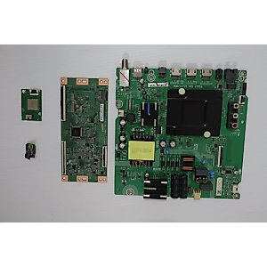 Television Repair Kit for Hisense 58R6E3 with TV Main Board + Power Supply + TCon + Cables