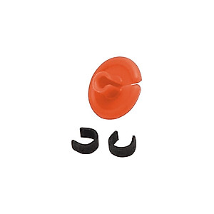 October Mountain Products String Love 2.0 Kisser Button 9/16 in. (1 pack) Orange