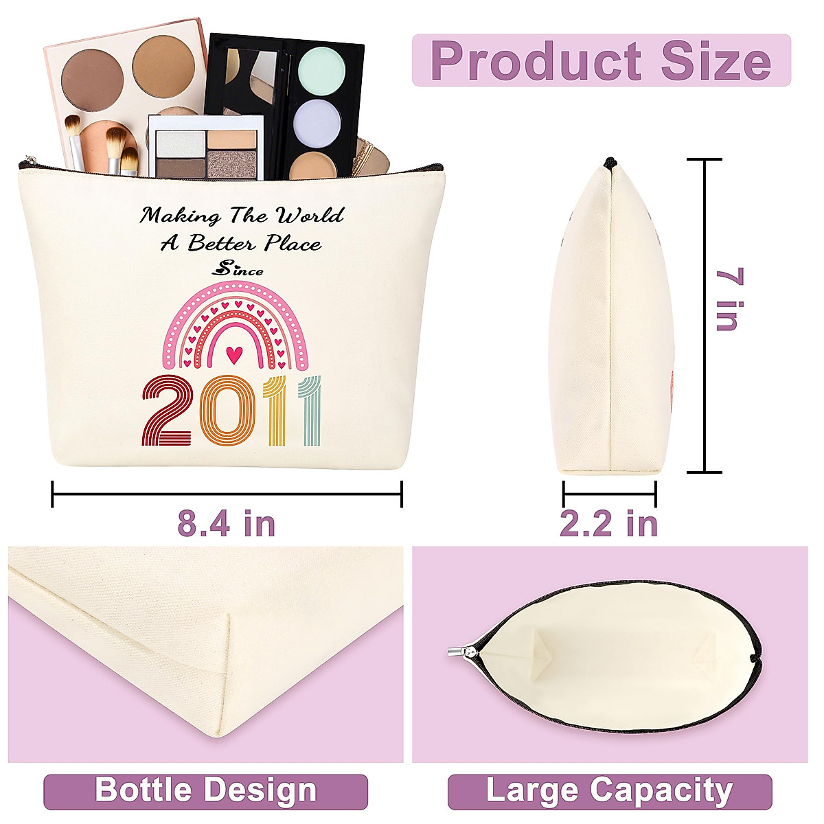 JTENGTOP 13 Year Old Beautiful Girl Birthday Gifts Ideas, Gifts for 13 Year Old Sweet Girls, 13th Birthday Decorations Gifts for Girls, Birthday Gifts for Teen Girls Basket Set of 4