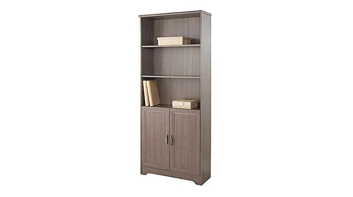Realspace Magellan 72-Inch Bookcase with Doors – Modern Office Storage