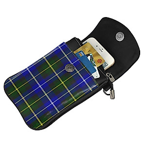 Small Crossbody Scottish Clan Macneil Of Barra Tartan Crossbody Purse Bag Fashion Cell Purse Wallet For Women/Girls Gift