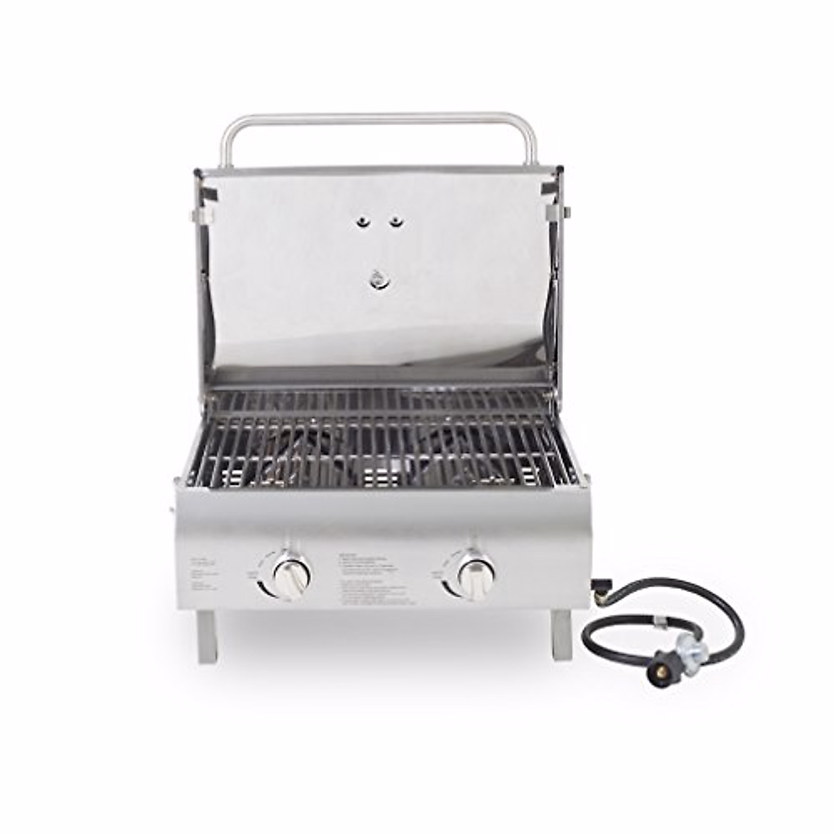Pit Boss Grills 75275 Stainless Steel Two-Burner Portable Grill