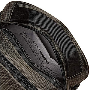 Pacsafe Metrosafe LS100 Econyl Anti-Theft Crossbody Bag Econyl Bedrock One Size