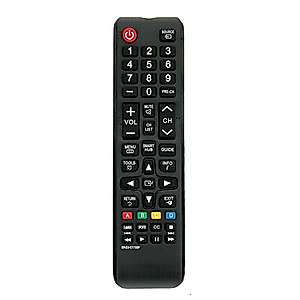 BN59-01199F Replace Remote Control Applicable for Samsung TV UN48JU6700 UN55JU6700 UN65JU6700 UN40JU6700F UN48JU6700F UN55JU6700F UN65JU6700F UN40JU6700FXZA UN55JU6700FXZA UN65JU6700FXZA UN32J5205