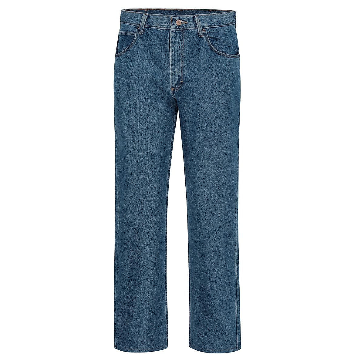 Red Kap mens Relaxed Fit jeans, Stonewash, 36W x 30L US