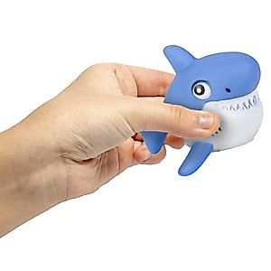 Rhode Island Novelty 2.75 Inch Rubber Water Squirting Sharks, One Dozen