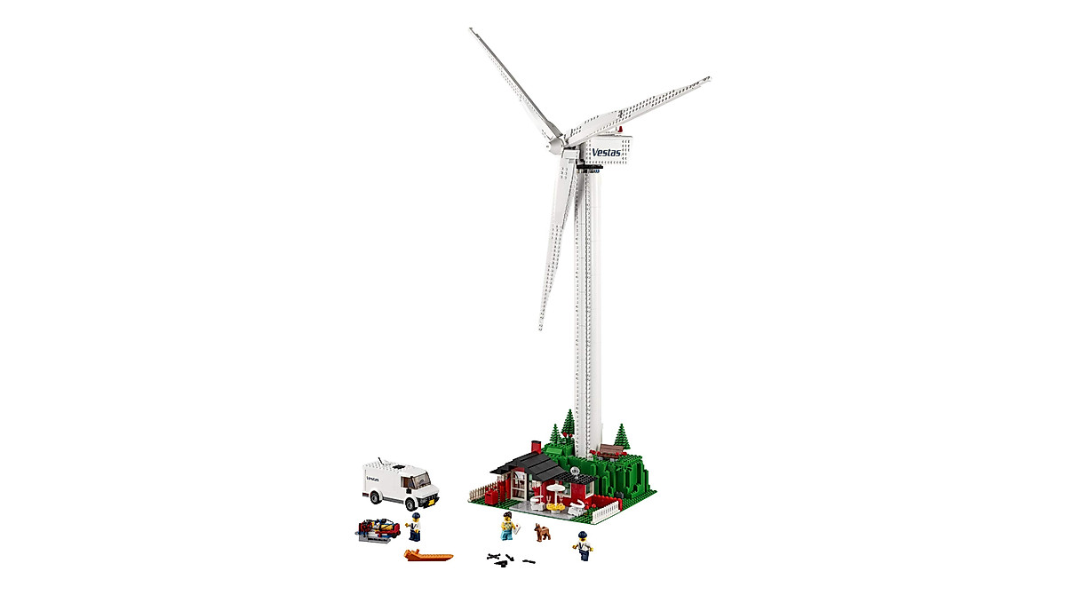 Collectible LEGO Vestas Wind Turbine 10268 - Motorized