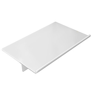 Window Sill Extender Plate16 x9 In Carbon Steel Window Plant Shelves with Magnetic Base Heavy-Duty Anti-Rust Waterproof Countertop Extension Board for Kitchen Office Bathroom, Window Sill Extender F