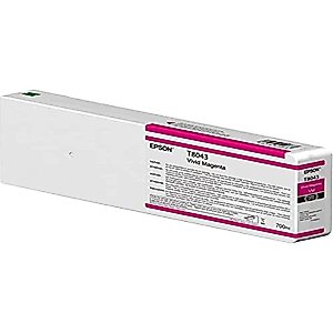 Epson UltraChrome HD Vivid Magenta 700mL Ink Cartridge for SureColor SC P6000/8000/7000/9000 Series Printers