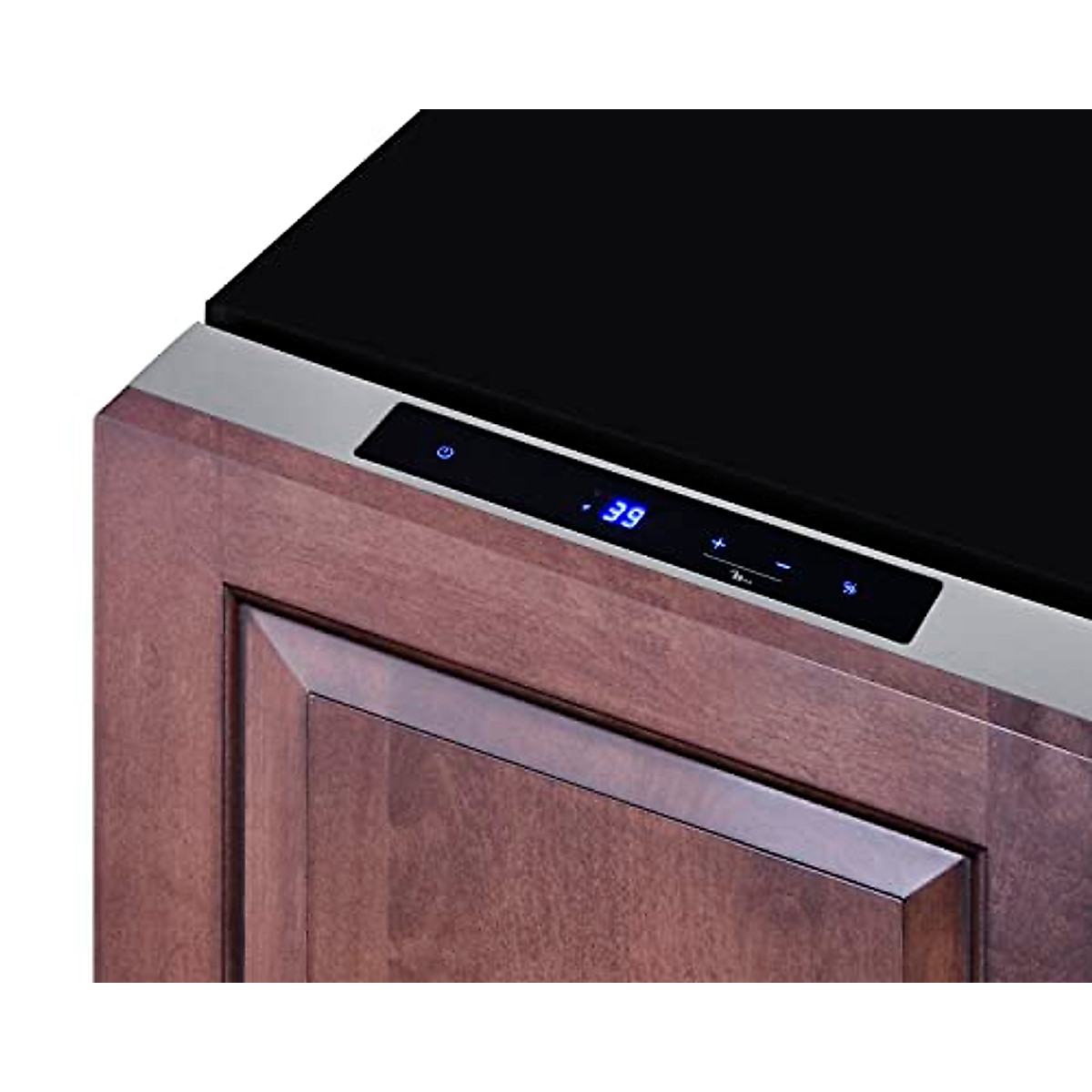 Summit Appliance ASDR1524PNR 15" Wide 2-Drawer All-Refrigerator; Panel-ready Drawer Fronts (Panels Not Included); 1.7 cu.ft Capacity; Frost-Free Operation; Stainless Steel Cabinet and Door