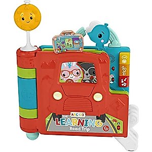 Fisher-Price Sit-to-Stand Giant Activity Book, Electronic Learning Toy and Activity Center for Infants and Toddlers Ages 6 Months to 3 Years
