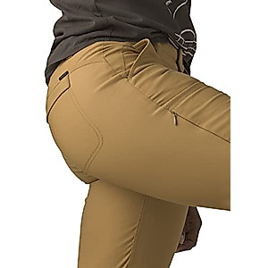 prAna Women's Standard Alana Knicker, Embark Brown, 4