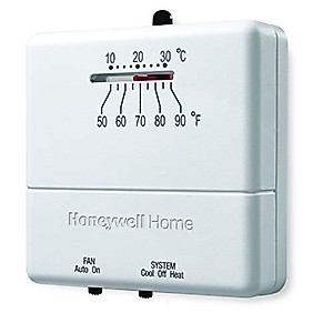 Honeywell Home CT31A1003 Heat/Cool Non-Programmable Thermostat, White