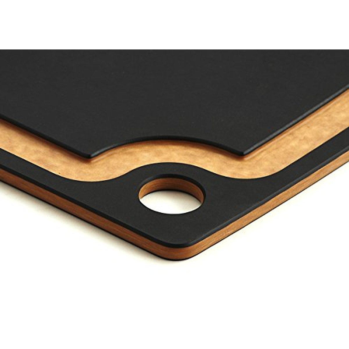 Epicurean Gourmet Series Cutting Board with Juice Groove, 19.5-Inch by 15-Inch, Slate/Natural