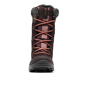 Columbia Women's Ice Maiden II Snow Boot, New Cinder/Crabtree, 10 M US