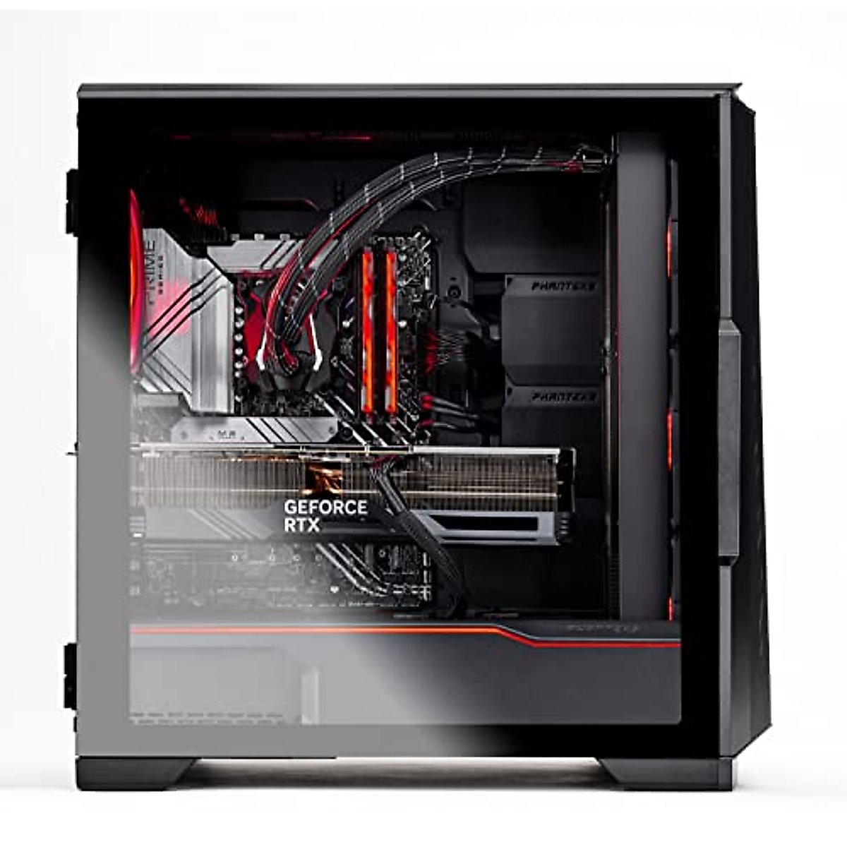Skytech Eclipse Gaming PC Desktop – Intel Core i7 13700K 3.4 GHz, NVIDIA RTX 4080, 1TB NVME Gen4 SSD, 32GB DDR5 RAM RGB, 1000W Gold PCIE 5.0 PSU, 420mm AIO, 11AC Wi-Fi, Windows 11 Home 64-bit